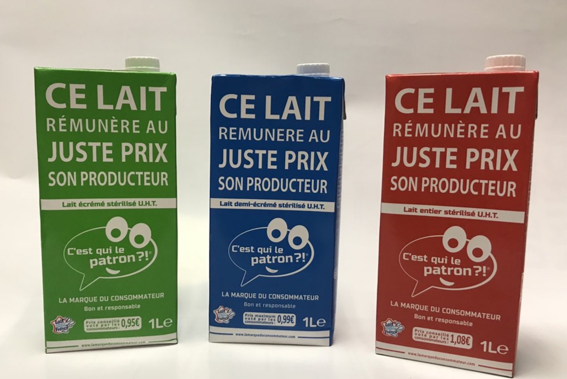 La marque du consommateur : déjà 50 millions de litres de lait écoulés