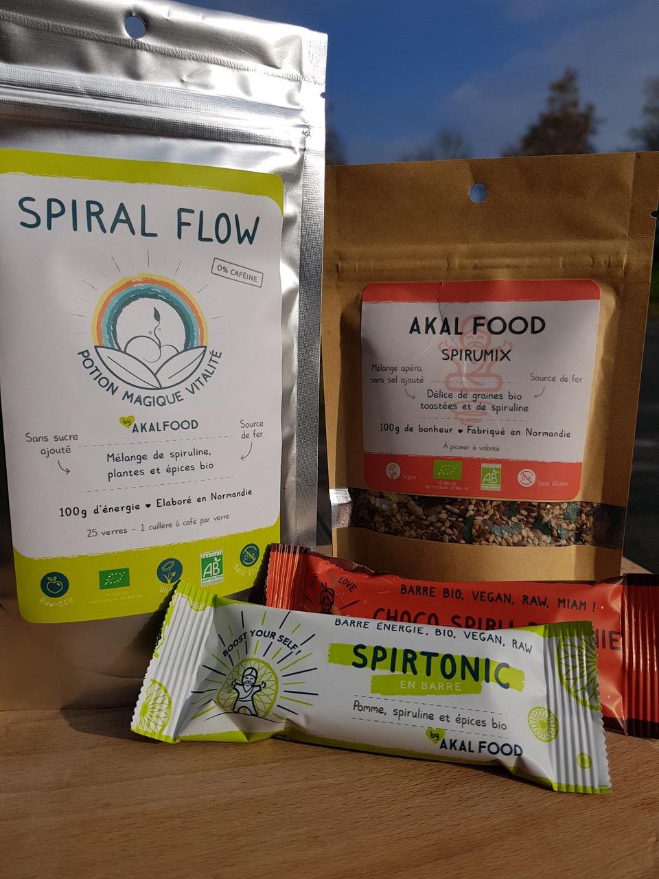 Gagnez une gamme de produits bio à la spiruline Akal Food