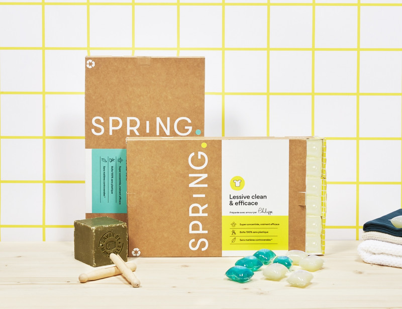 SPRiNG : de la lessive clean et efficace livrée directement chez vous