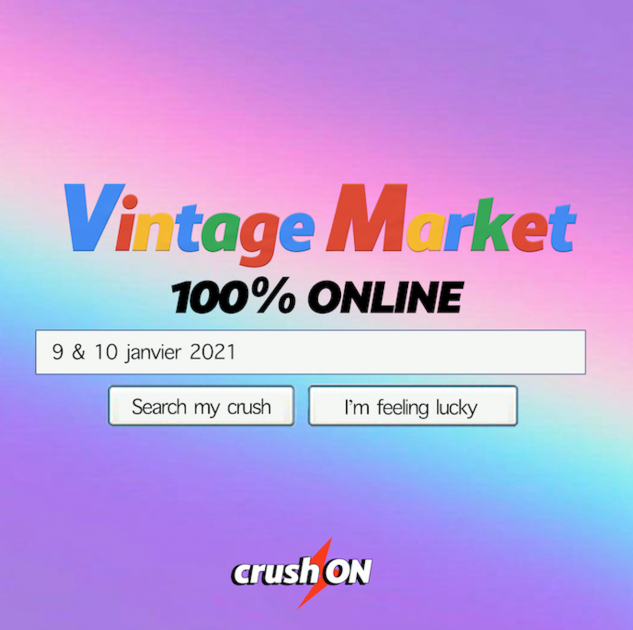 CrusON revient pour son premier Vintage Market en ligne de l'année