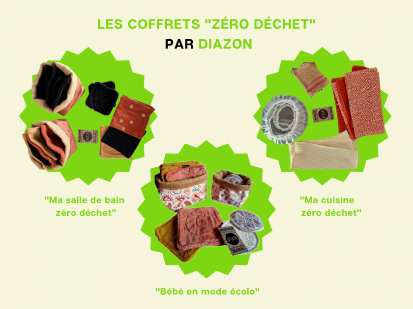 Gagnez l'un des 3 coffrets Zéro Déchet par DIAZON