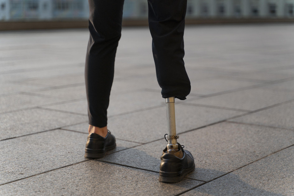 Gabin a retrouvé sa prothèse de jambe après deux mois de recherche